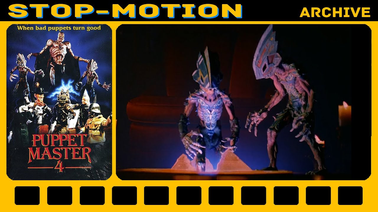 Puppet Master 4 (1993) Stop-Motion shots - YouTube
