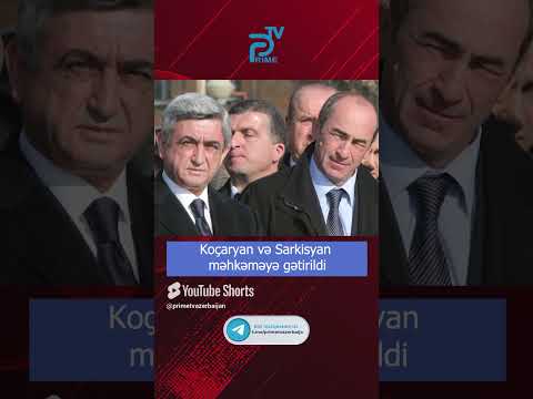 Koçaryan və Sarkisyan məhkəməyə gətirildi #sonxeber #xeberler #primetvxeber