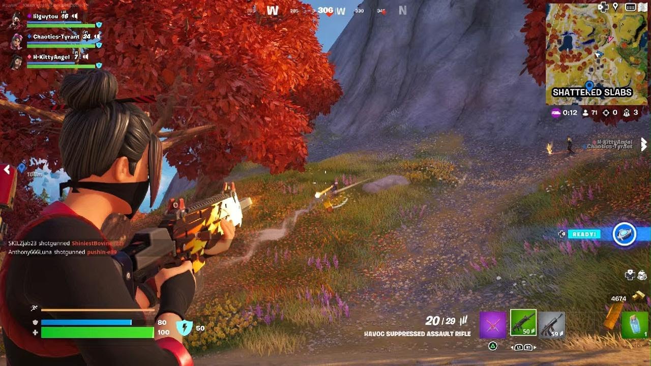 Fortnite That's a bot Placed 2nd. - YouTube