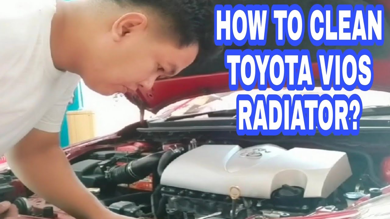 HOW TO CLEAN TOYOTA VIOS RADIATOR? || JARYN'S VLOG - YouTube