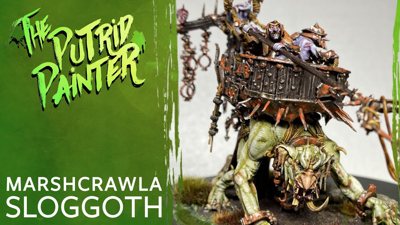 How to paint a Marshcrawla Sloggoth - YouTube