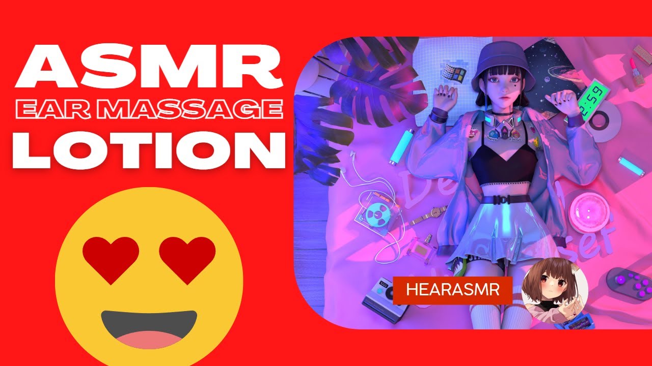 Asmr Ear Massage Lotion 😌 Youtube