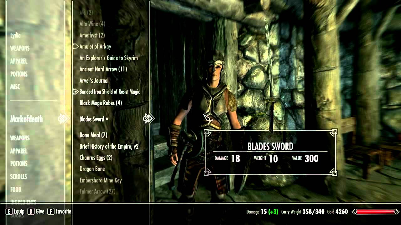 Elder Scrolls V Skyrim Walkthrough - Part 30 - Attic Room - YouTube