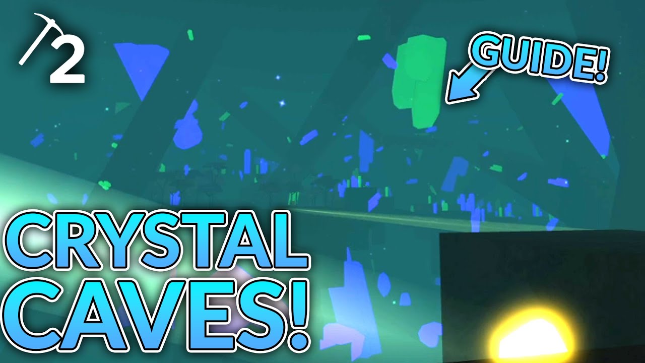 How to FIND and ACCESS the Crystal Caves in Refinery Caves 2 - ROBLOX ...