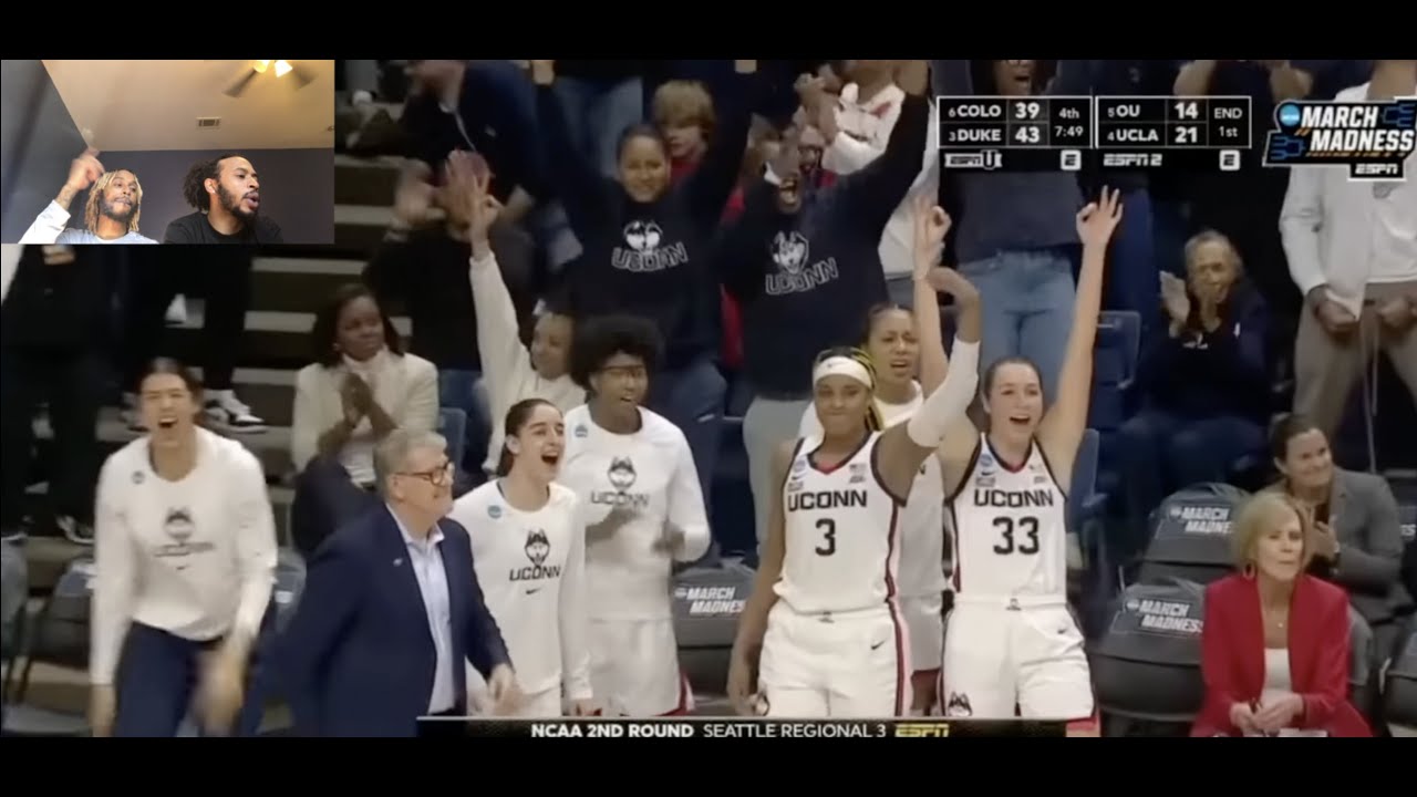 UCONN vs Baylor | NCAA Womens College March Madness Round 2 | Twiinz ...