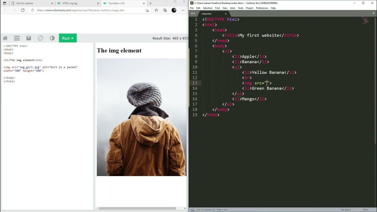 4. 5 Self Closing HTMl Tag - YouTube
