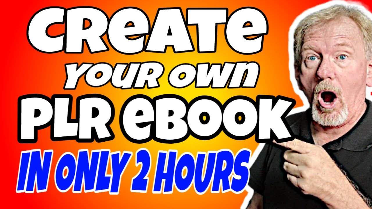 How To Easily Create Your Own PLR Ebook In Only A Couple Of Hours - YouTube