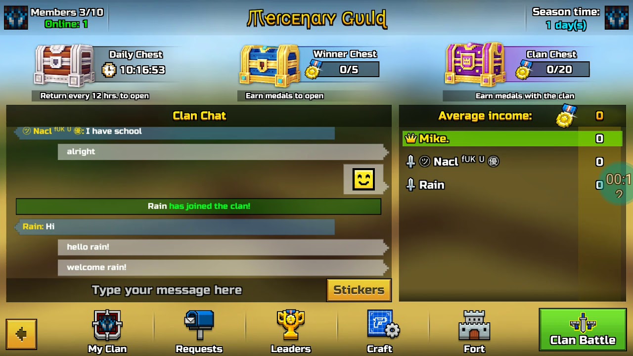 Join my new clan in PG3D! - YouTube