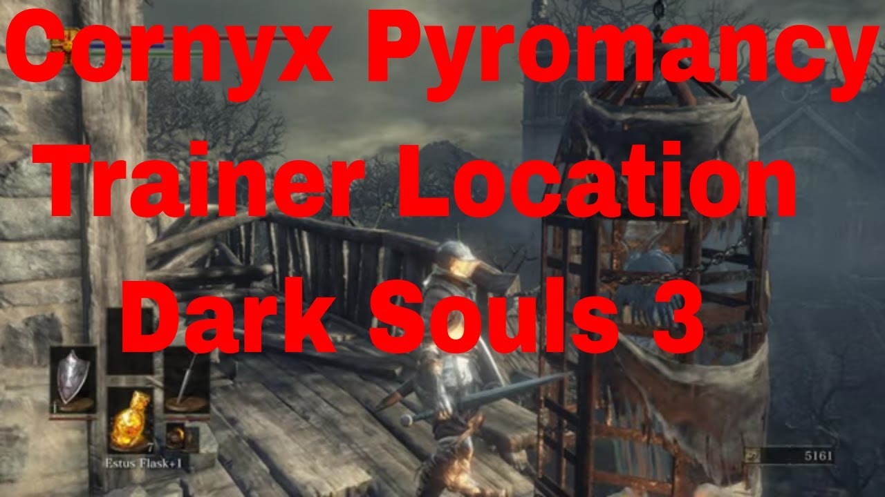 Dark Souls III - Cornyx of the Great Swamp Pyromancy Trainer Location ...