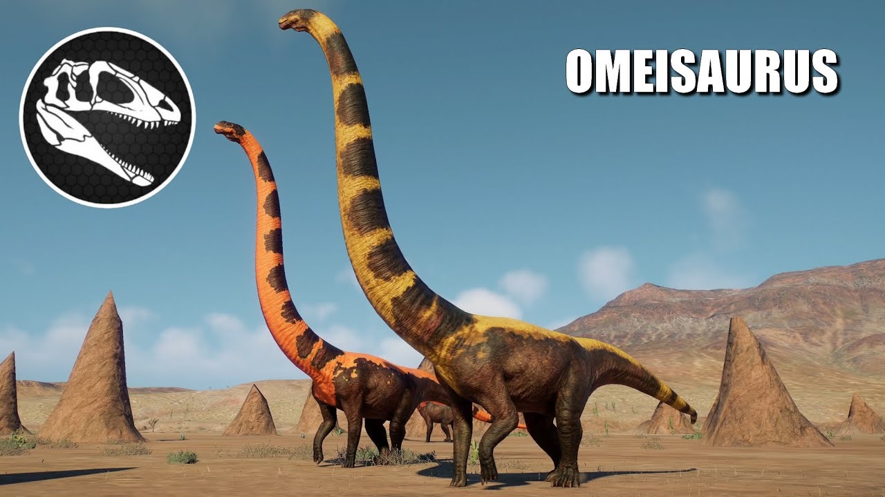 3 Mapusaurus vs 3 Omeisaurus - JWE 2 Mods (4K 60FPS) - YouTube