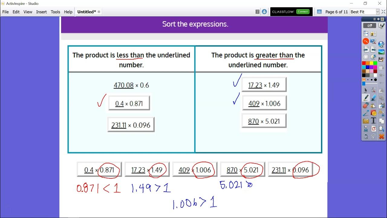 Eureka Grade 5 Module 4 Topic F Lesson 23 - YouTube