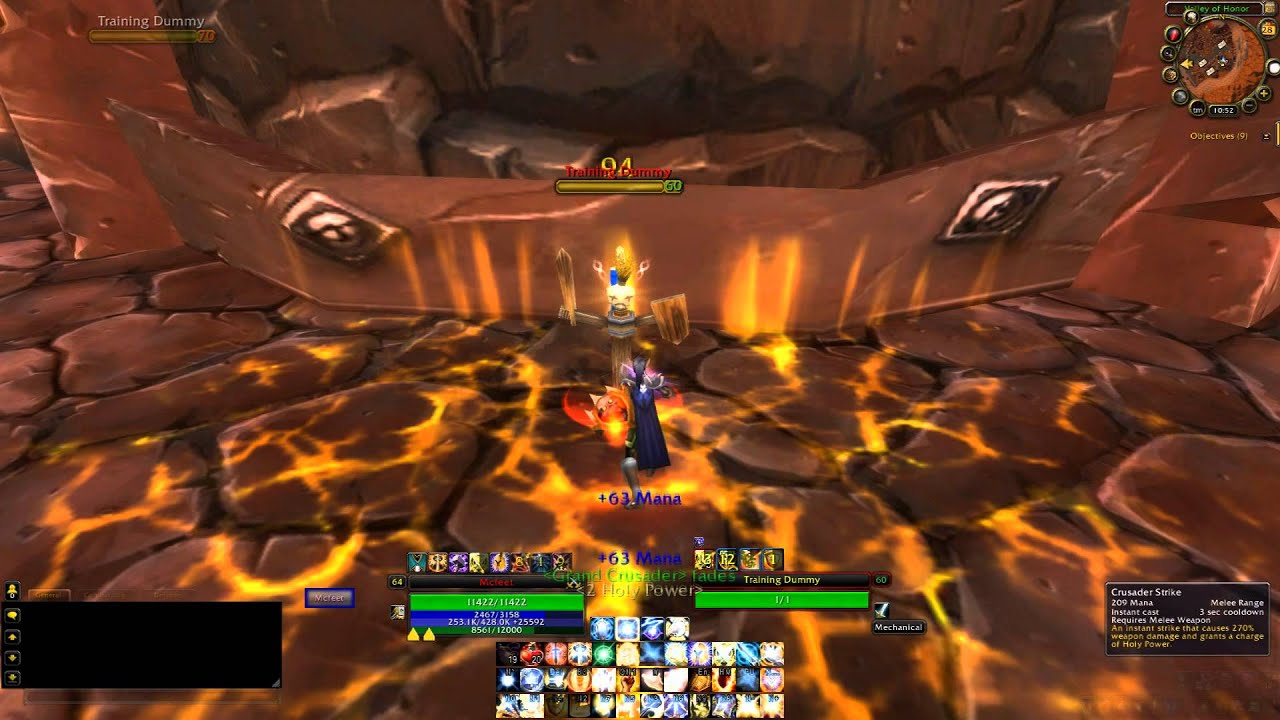 Paladin Tanking (lvl 60-65) Tutorial - YouTube
