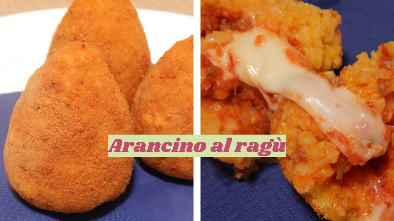 Arancini al ragù - YouTube