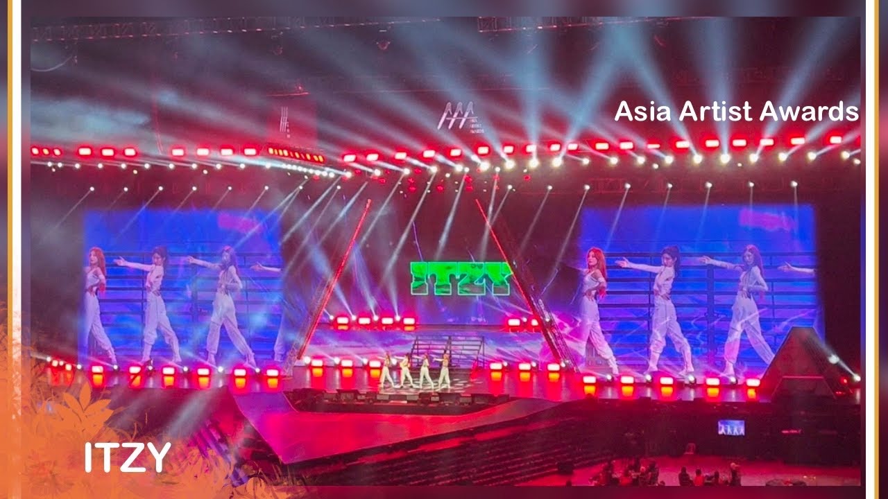 AAA 2023 - ITZY Intro + Kill Shot + Cake Whole Stage View - YouTube