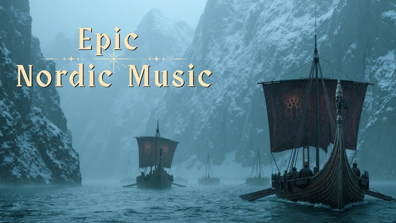 Epic Nordic Music ~ Powerful Viking Folk | Journey Through Frozen ...