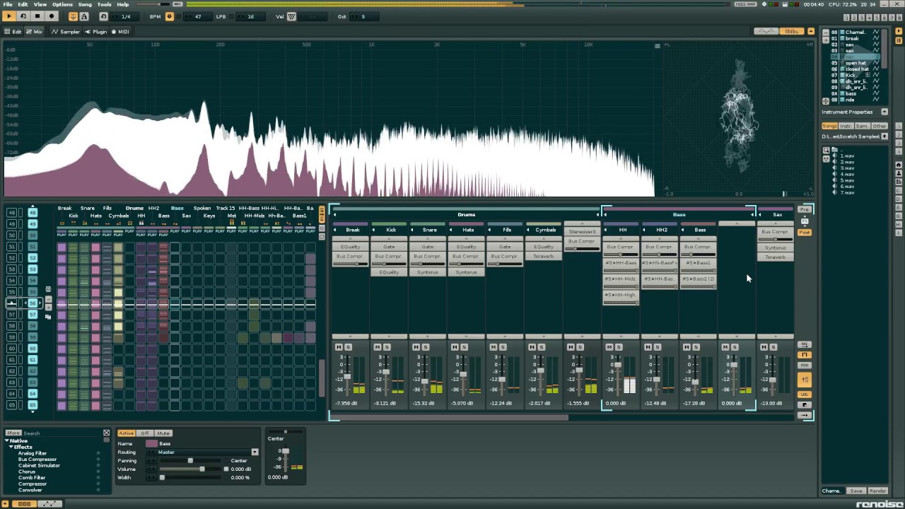 Chameleon - Renoise Drum & Bass - YouTube