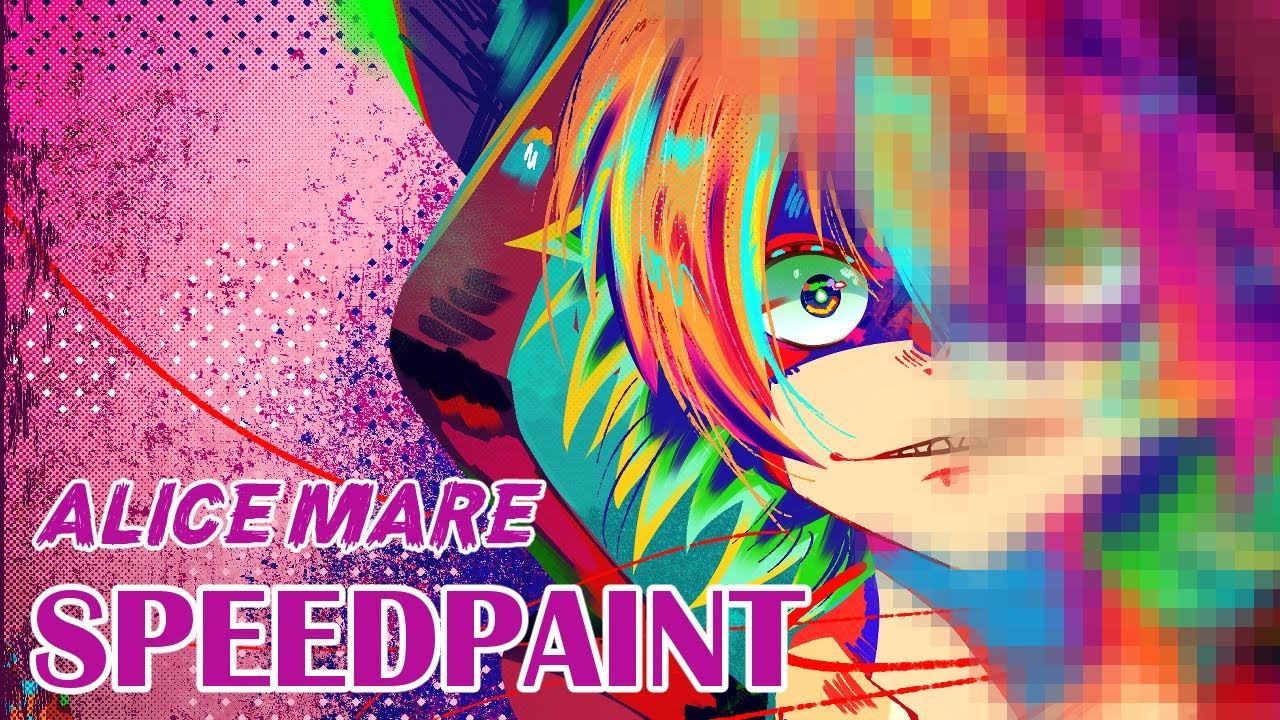 [HYPERPOP] END - CHESHIRE CAT / Alice Mare Speedpaint - YouTube