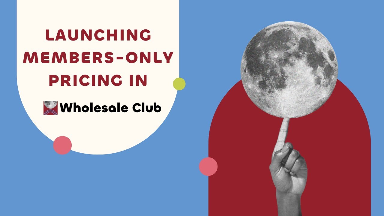 Launching members only pricing with Wholesale Club - YouTube