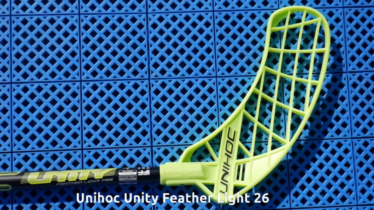eFlorbalTV - Unihoc Unity Feather light 26 - YouTube