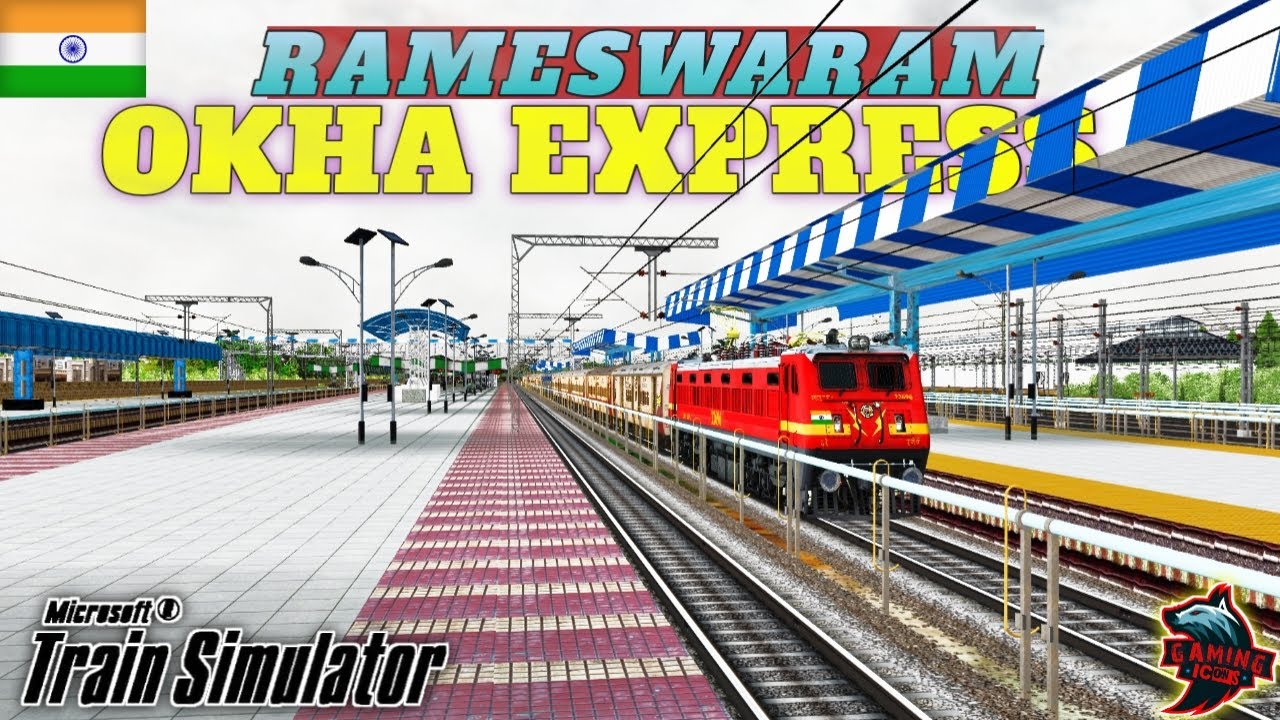 🔴LIVE | 16733 RAMESWARAM OKHA EXPRESS | TSDR ROUTE | MSTS LIVE ...