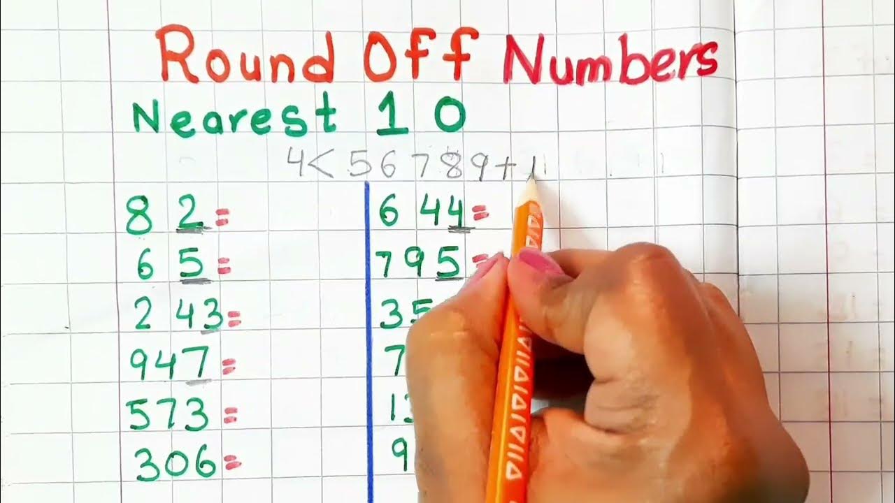 Round off। Round off the following numbers nearest to the 10 ।Round off Numbers Examples - YouTube