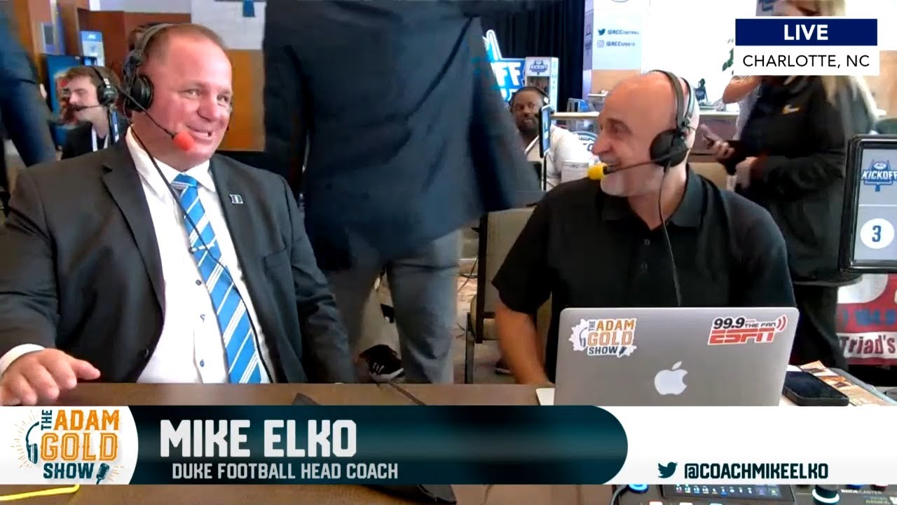 What better person to give us the Duke University football scoop than ...