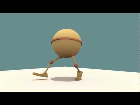 Jaunty Walk Animation - YouTube