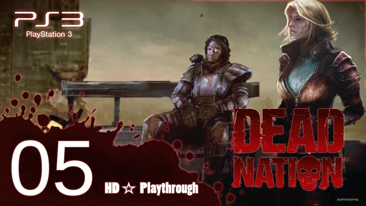 Dead Nation 【PS3】Co-op Pt.5 │ Edge of City - YouTube