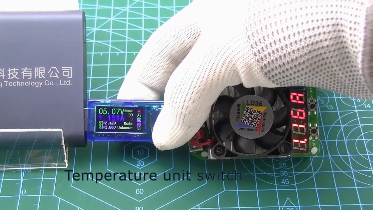 AVHzY AT34 USB 3 0 Color Display Tester dectector - YouTube