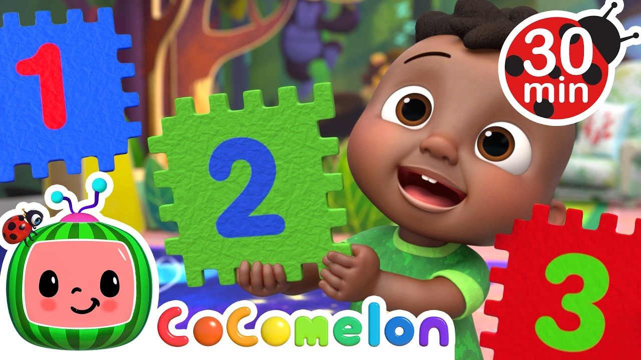 Cody's Rainbow Colors and Numbers Counting Song | CoComelon Nursery ...