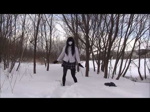 CROSSDRESSER DISCO DANCE in the park crossdressing2023