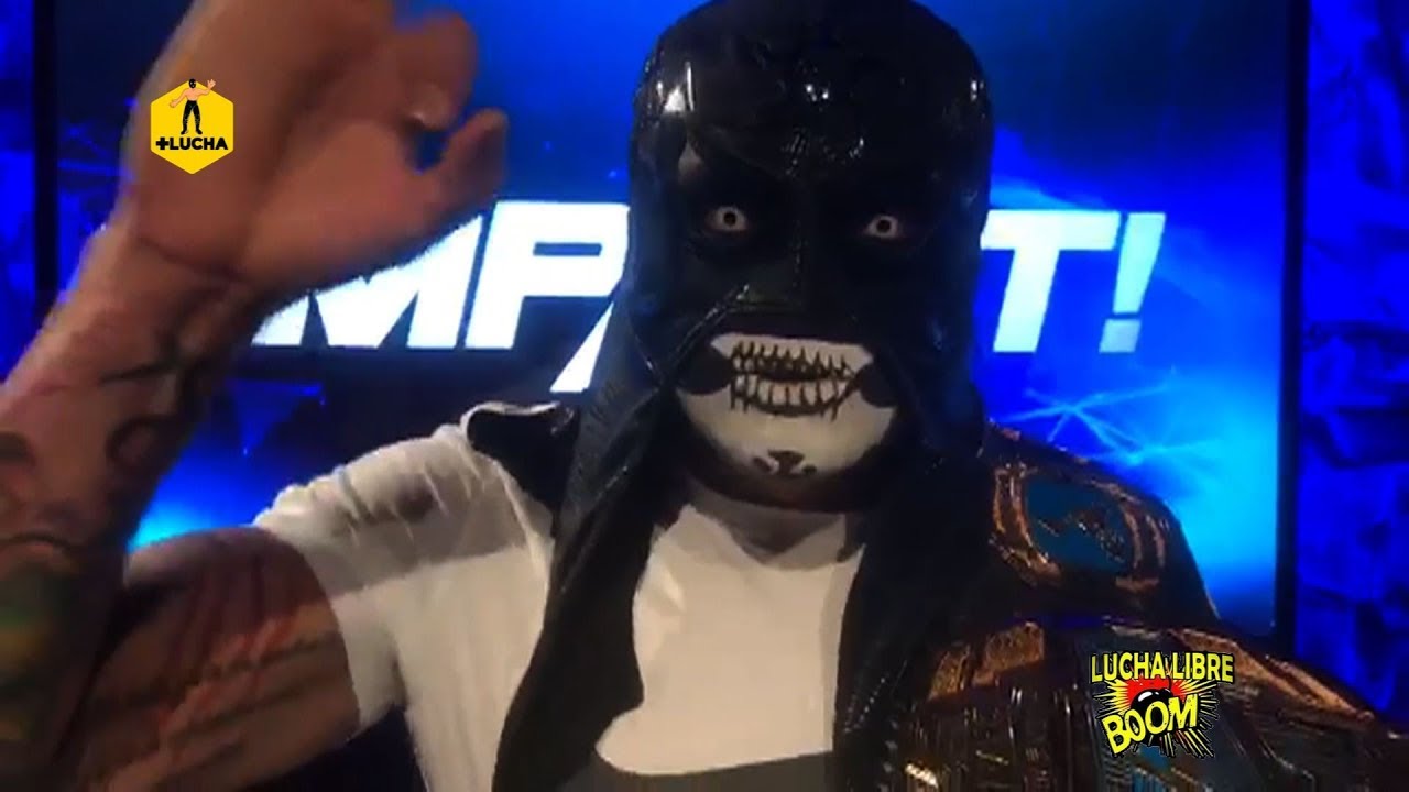 Penta Zero M, el nuevo Campeón Mundial Impact Wrestling, presente el 2 ...