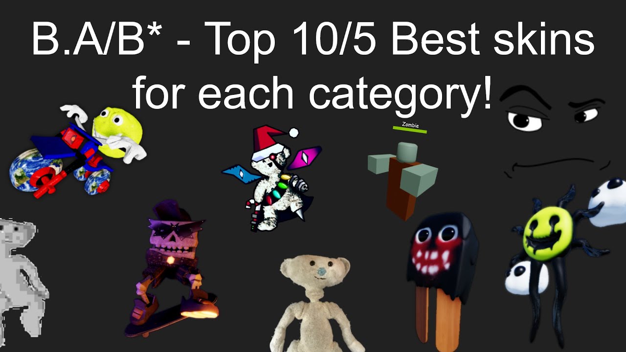 Bear Alpha/BEAR* - Top 10 Best skins in each Category! - YouTube