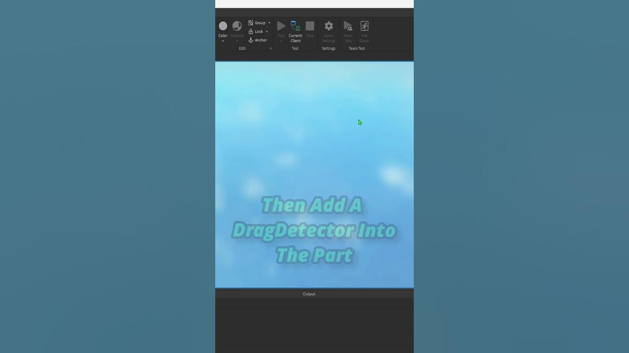 How To Make A Draggable Part In Roblox Studio - YouTube