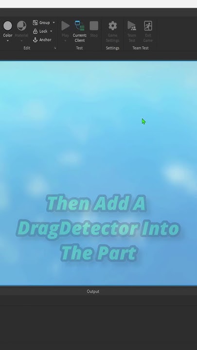 How To Make A Draggable Part In Roblox Studio - YouTube