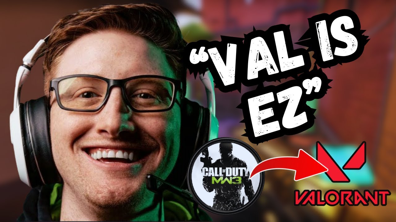 Pro COD Player Takes On VALORANT - YouTube