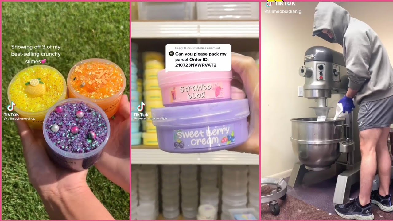 Slime Small Business -Tik tok Compilation - YouTube