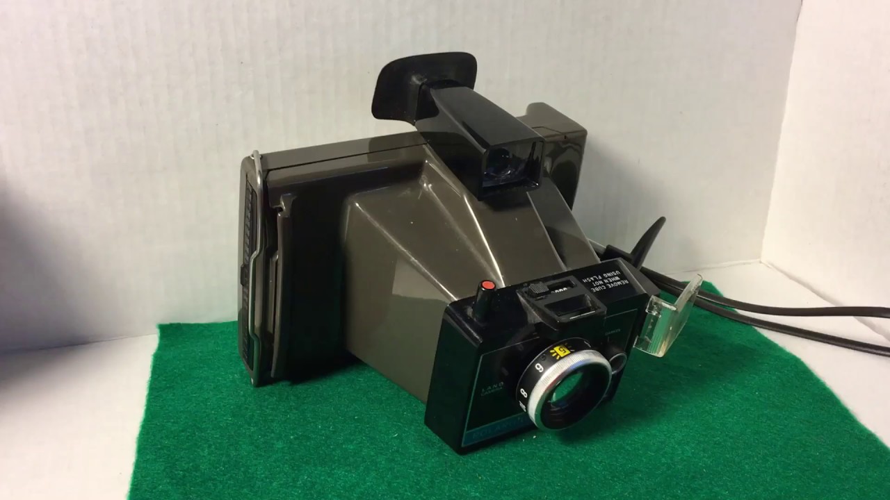 Polaroid Land Camera ColorPack II Demo!!! - YouTube