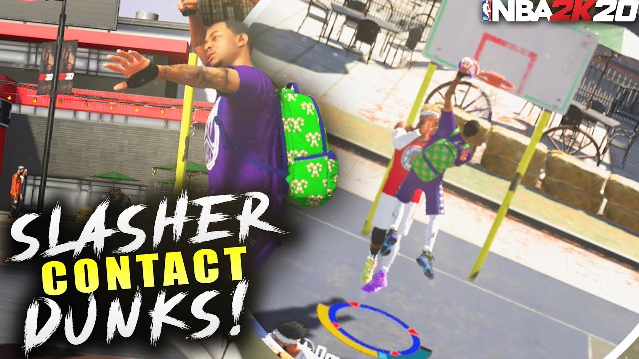 Slasher Gang Is BACK! Catching So Many Contact Dunks and Oops! NBA 2K20 ...