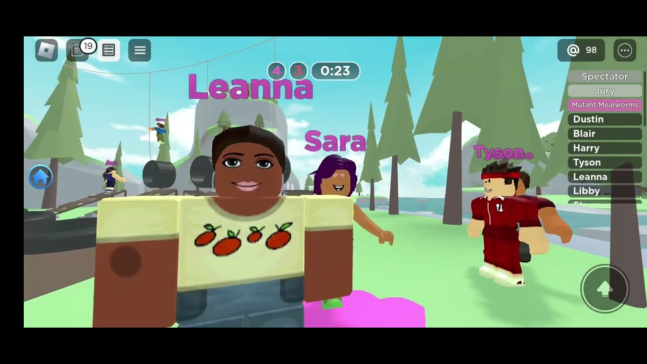 ROBLOX TOTAL DRAMA ISLAND... LOADS OF DRAMA Character Sara - YouTube