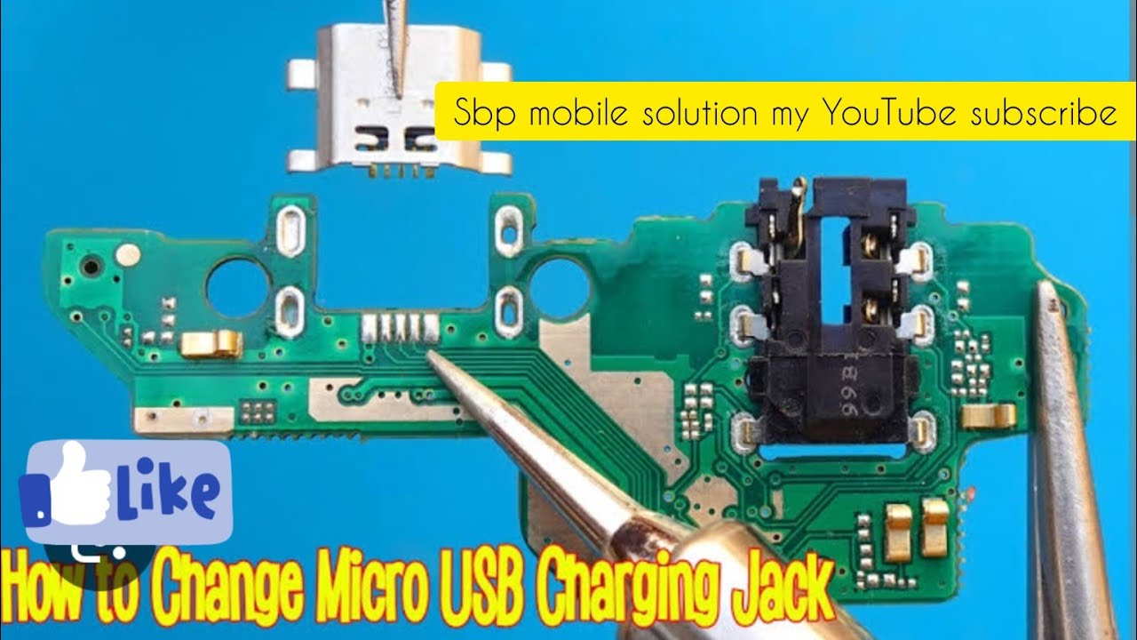 charging port replacement using soldering iron#mobilereparing #charging ...