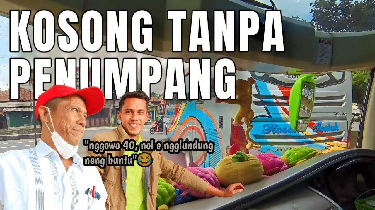 KOSONG BLONG!!! SEPI TANPA PENUMPANG || EFISIENSI PRAJURIT E387 - YouTube