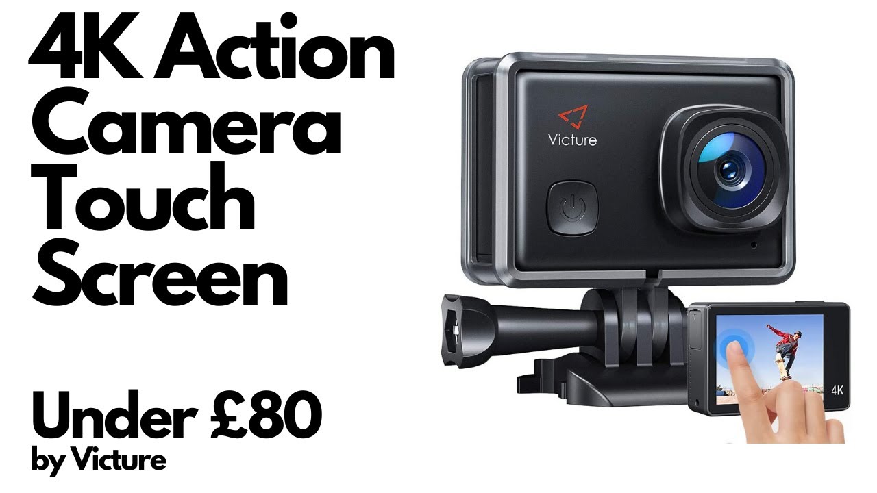 Victure AC900 Action Camera 4K Touch Screen 20MP WiFi Ultra Full HD ...