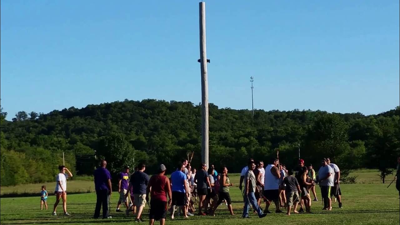 Cherokee Stickball Game 1 - September 2, 2016 - Travels with Phil ...