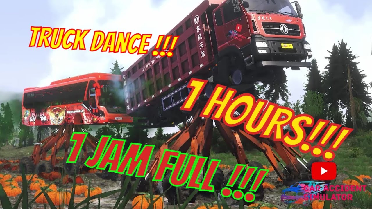 Truck Dance 1 JAM FULL !!! - 1 HOURS TRUK JOGET LUCU TIK TOK EXCAVATOR ...