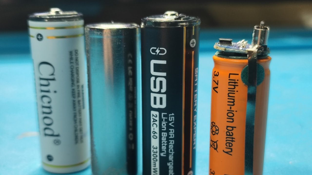 USB Rechargeable Batteries Unboxed: Testing and Teardown Breakdown ...