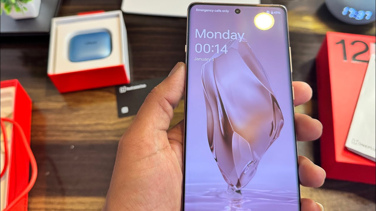 One Plus 12R(Sunset Dune Colour ) Latest Unboxing with One Plus Buds 3 ...