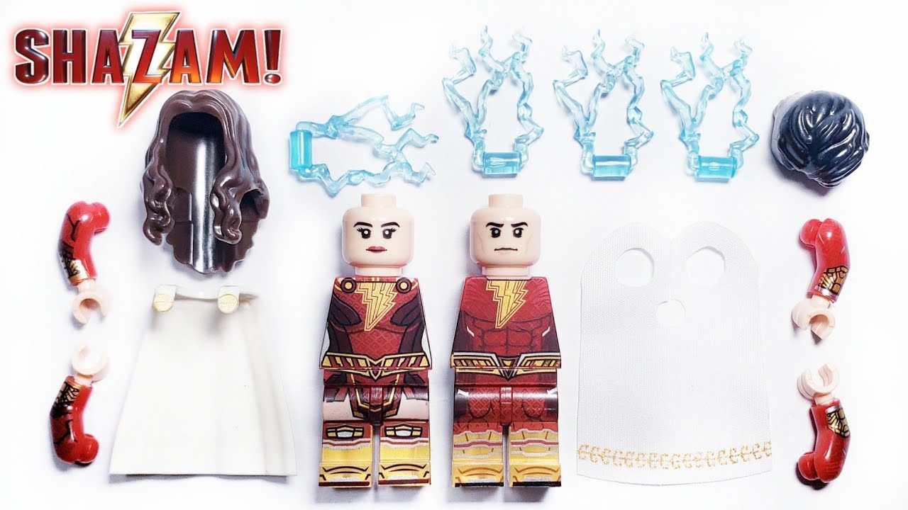 Lego Shazam! (Billy Batson) & Mary Bromfield | DC Comics | Warner Bros ...