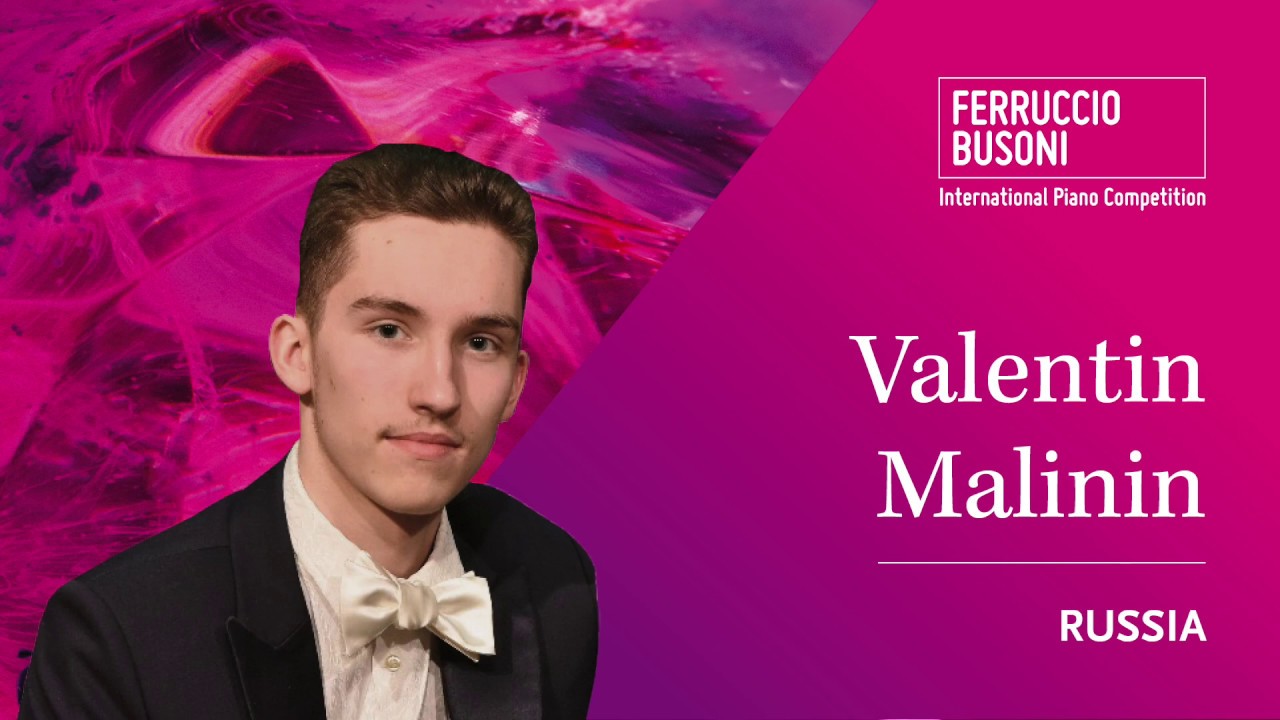 Valentin Malinin - Solo Semi-Finals - 2019 Ferruccio Busoni ...