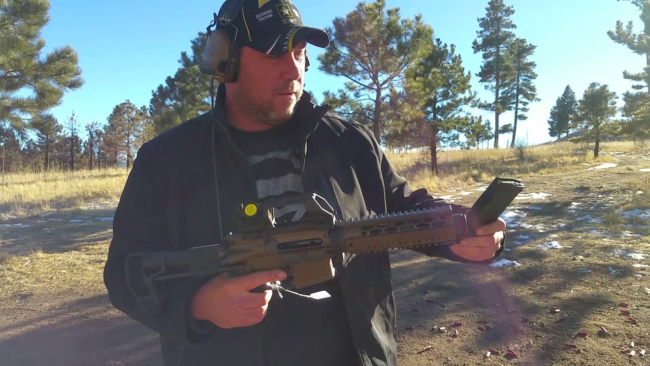 PDW Honey Badger Pistol with SBPDW Brace and the Pantheon Arms DOLOS ...